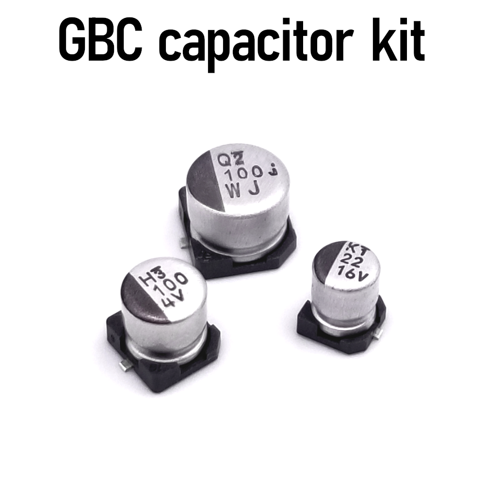 Capacitor kit for Gameboy Color – High Score! Tech Supply