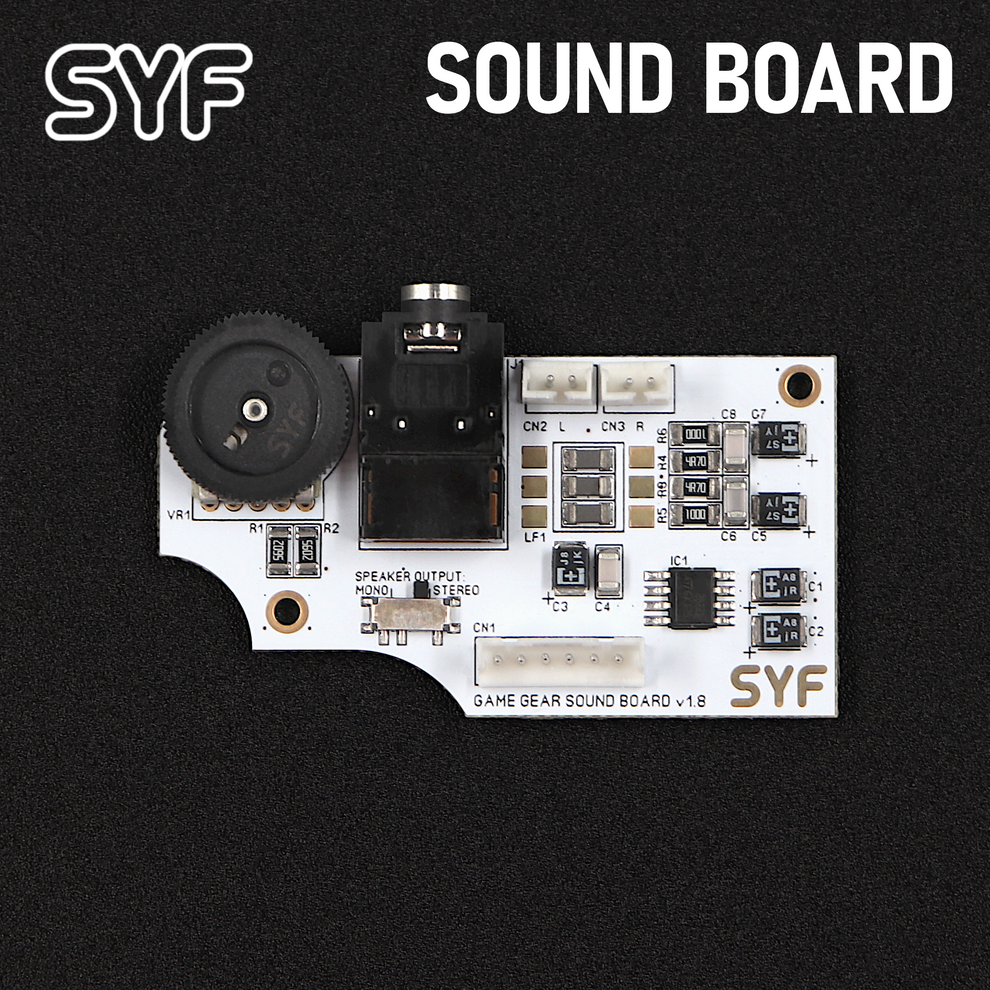 SYF SEGA Game Gear STEREO Sound Board – High Score! Tech Supply